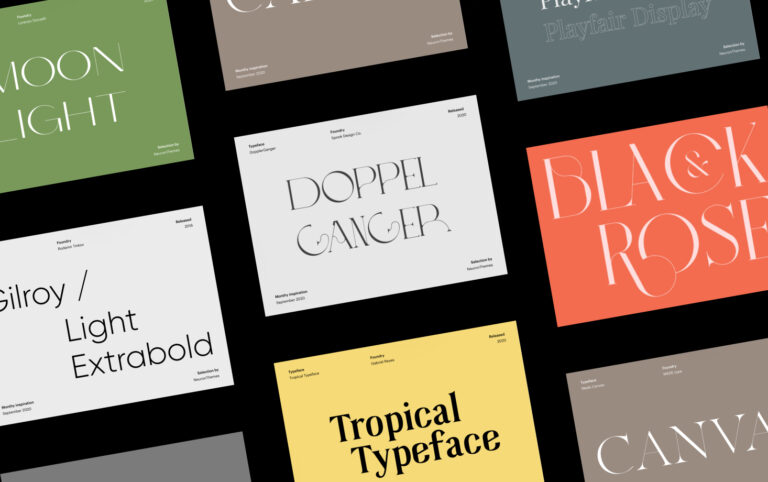 28 Best Free Display Fonts | For Designers 2020