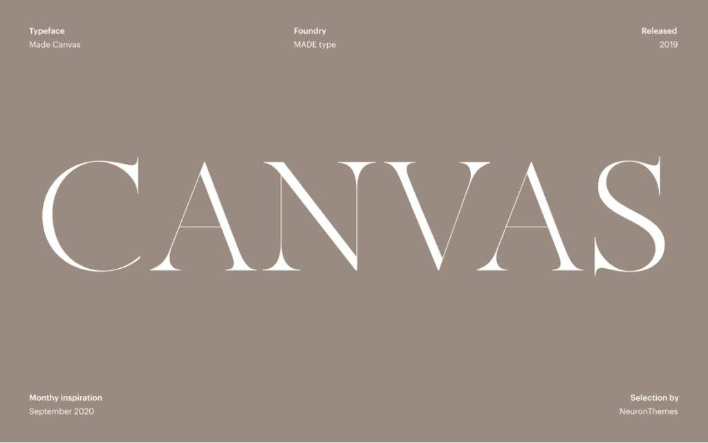 28 Best Free Display Fonts | For Designers 2020