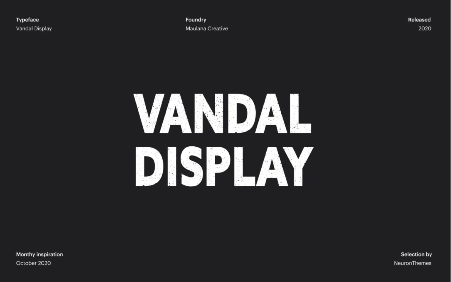 28 Best Free Display Fonts | For Designers 2020