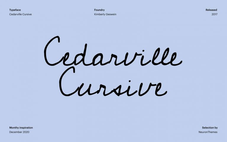 24 Best Free Handwriting Fonts - 2021 | NeuronThemes