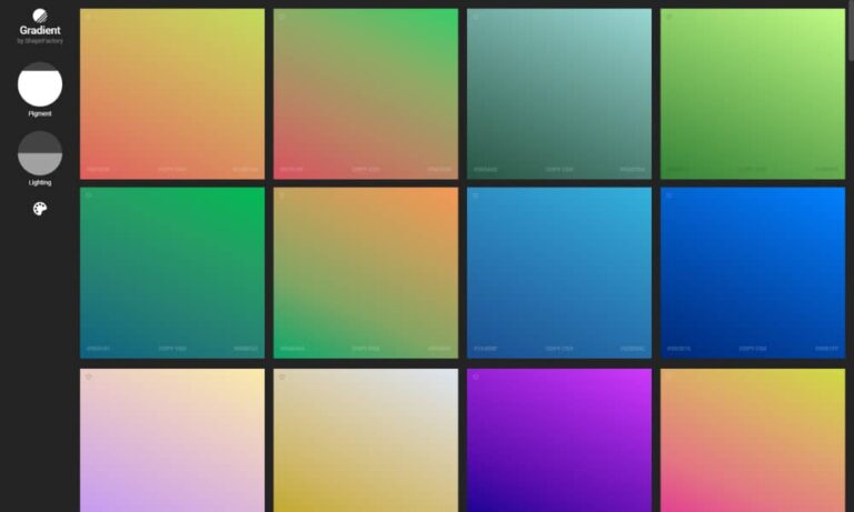 20 Inspiring Gradient Website Examples | 2021 | neuronthemes.com